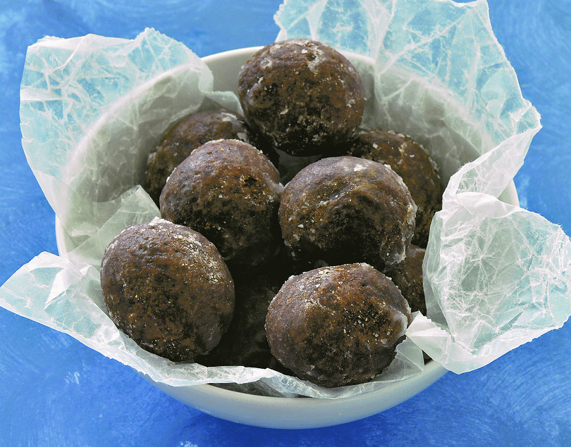 Five Chocolate-Glazed Munchkins | phcppros