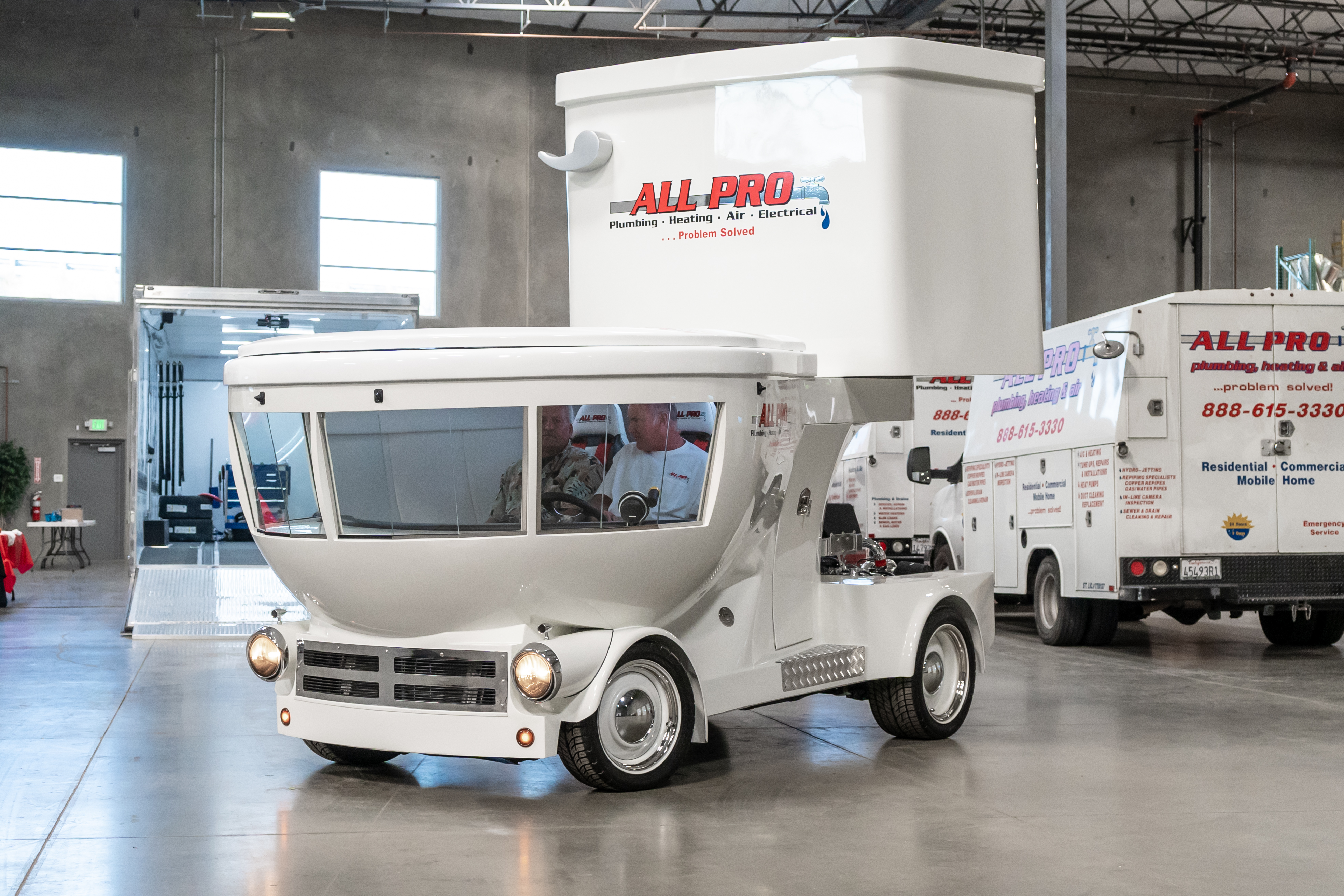 The All Pro Toilet Car | phcppros