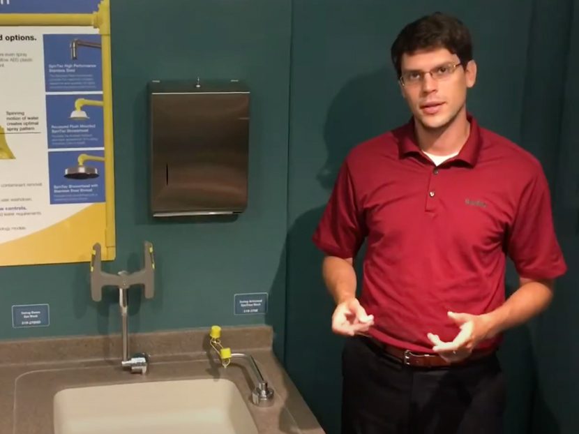 How to Use the Bradley Eyewash Test Gauge | phcppros