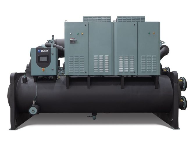 Johnson Controls YORK YVWH Water-to-Water Variable Speed Dual Screw ...