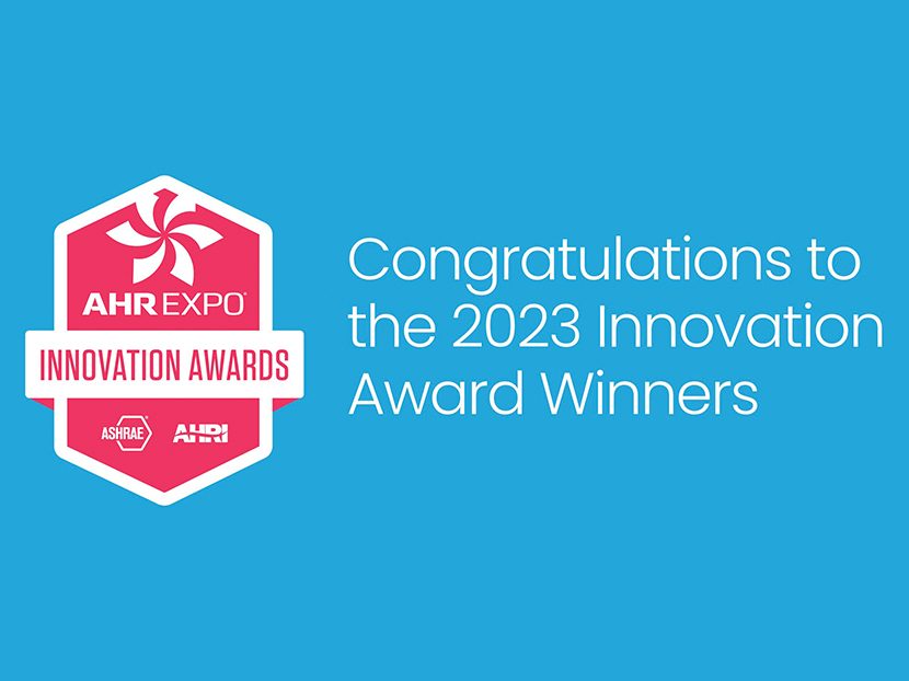 AHR Expo Announces 2023 Innovation Awards Winners | 2022-10-21 | phcppros