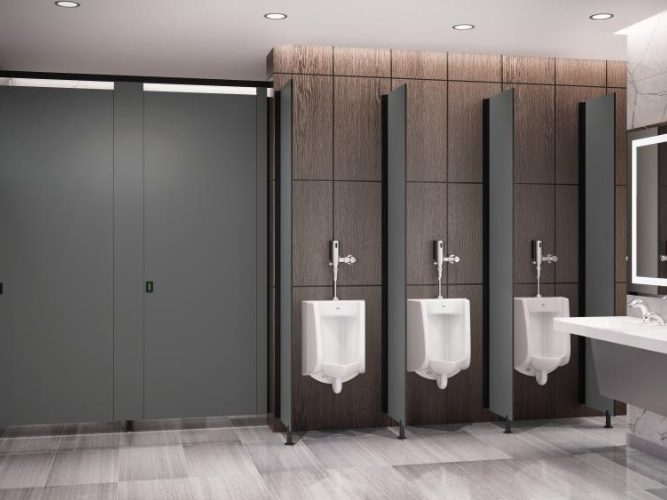 Zurn Elkay Water Solutions Hadrian Phenolic Toilet Partitions | phcppros