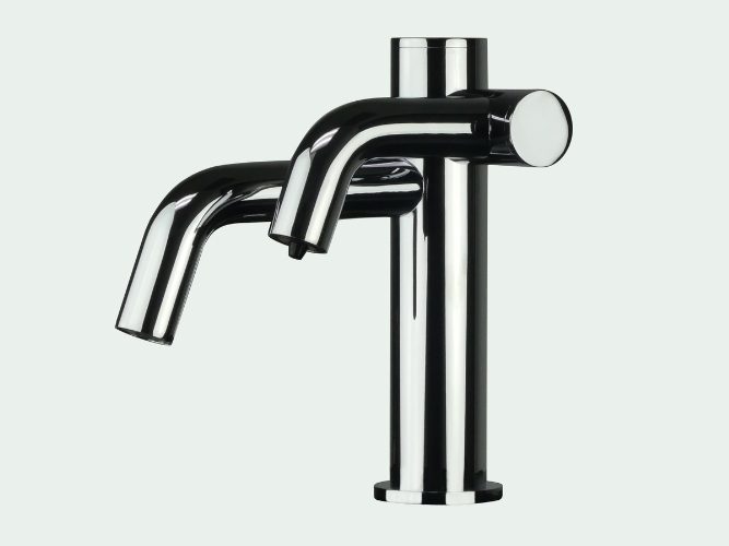 MAC Faucets Touchless TiO Two-in-One Faucet and Soap Dispenser | phcppros