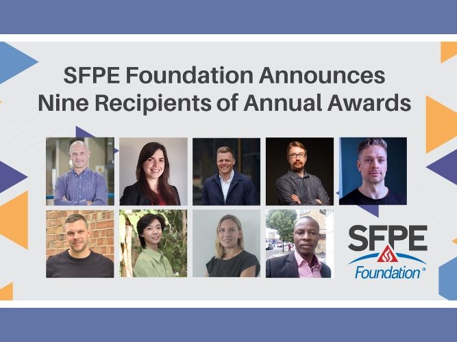 SFPE Foundation Announces Nine Recipients of Annual Awards | phcppros