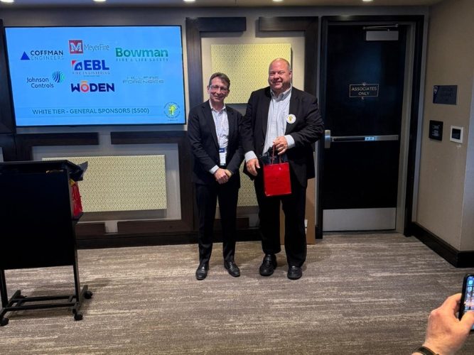 John August Denhardt, P.E., FSFPE, Receives University of Maryland FPE ...