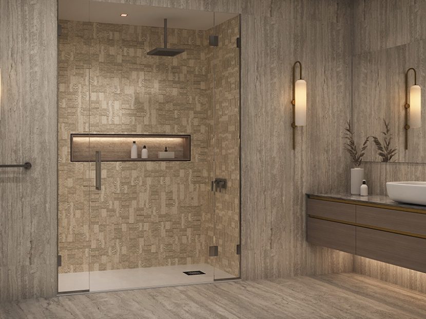 Americh ROC Solid Surface Shower Base Collection | phcppros