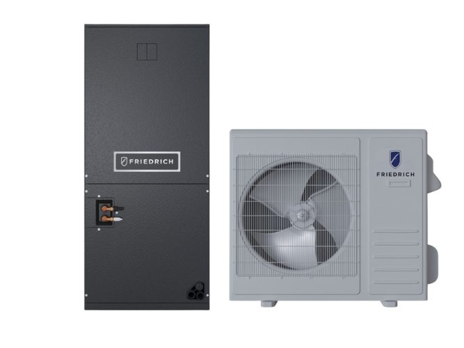 Friedrich Breeze Ducted Mini Split Heat Pump | phcppros