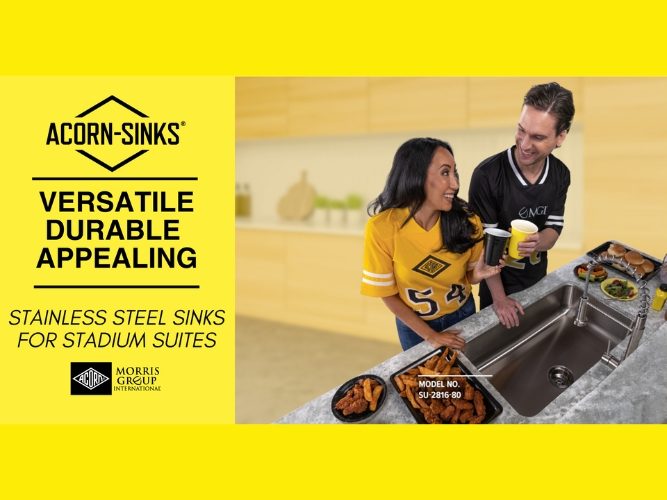 Acorn Engineering Company Acorn-Sinks for Luxury Stadium Boxes | phcppros