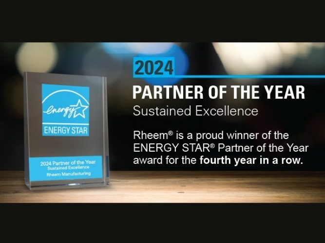 Rheem Wins Fourth Consecutive ENERGY STAR Partner of the Year Award ...