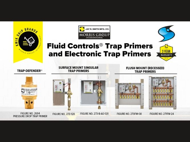 Jay R. Smith Mfg. Co. Fluid Controls Trap Primers and Electronic Trap ...