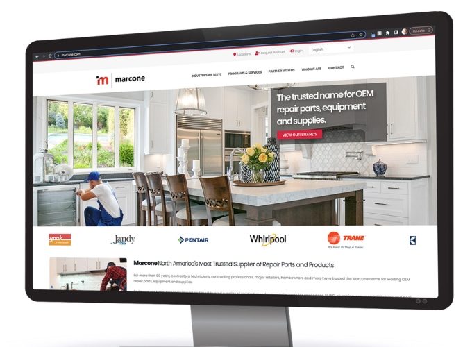 Marcone Debuts New Corporate Website | phcppros