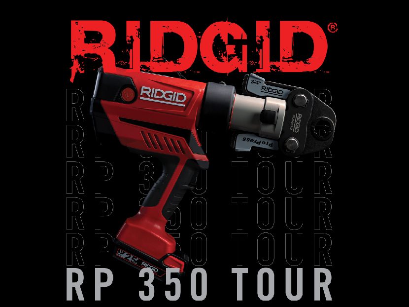 RIDGID RP 350 Press Tool Tour Goes Global with Stops in Eight Countries ...