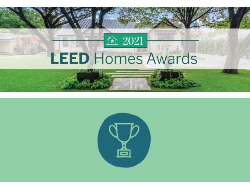 U.S. Green Building Council Announces 2021 LEED Homes Awards Recipients ...