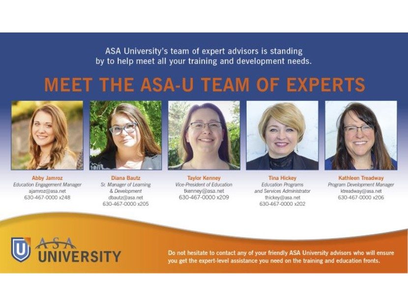 Meet the ASA-U Team of Experts | 2021-03-26 | phcppros