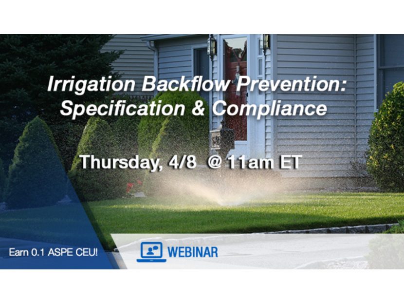 Watts to Host Customer Webinar | 2021-03-26 | phcppros