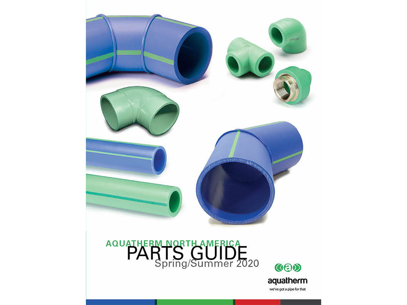 Aquatherm Announces Updated Parts Guide | 2020-04-24 | phcppros