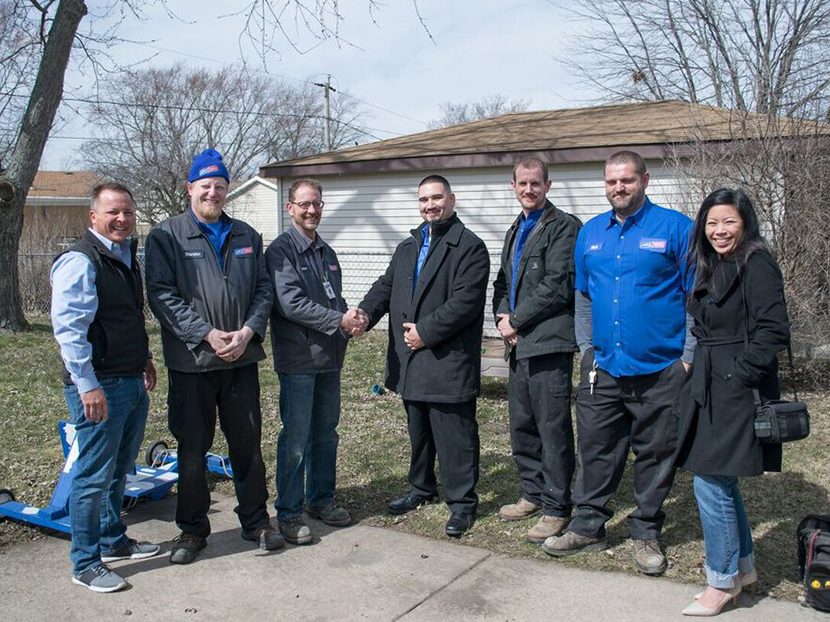 ARS/Rescue Rooter Illinois Helps a Veteran in Need | 2018-03-27 | phcppros