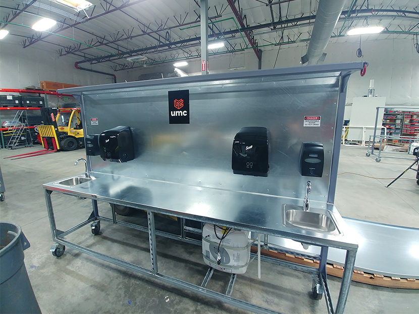 UMC Designs and Fabricates Portable Wash Stations During COVID-19 ...