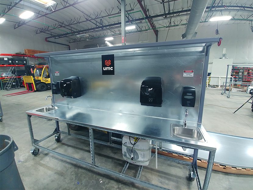 UMC Designs and Fabricates Portable Wash Stations During COVID-19 ...