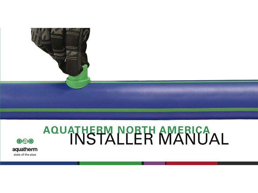Aquatherm Releases Updated Installer Manual | 2019-11-26 | phcppros