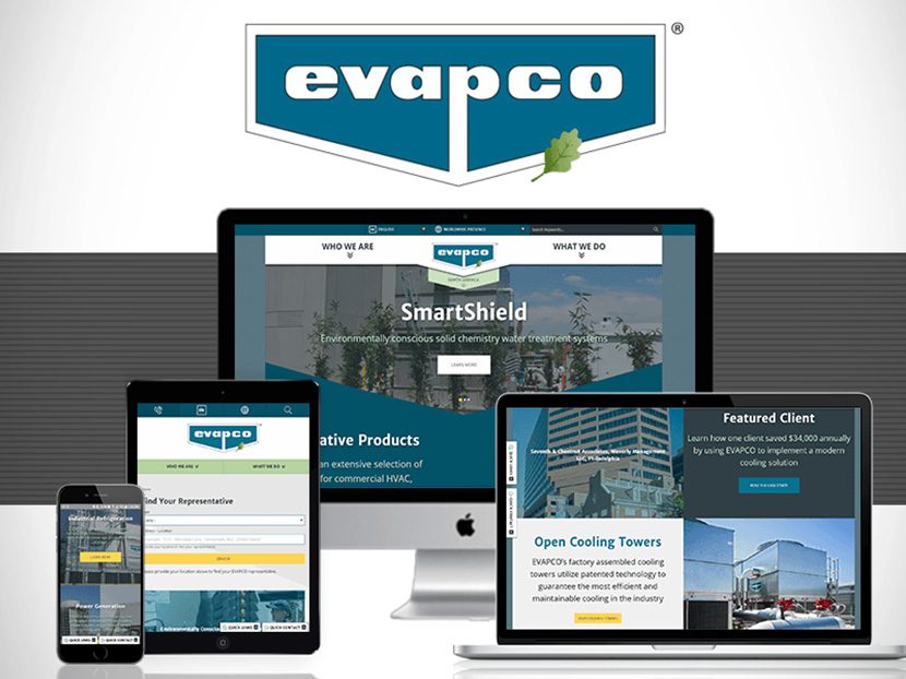 EVAPCO Redesigns Website | 2017-10-25 | phcppros