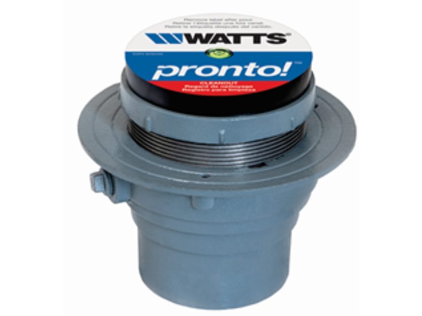 Watts Pronto Dual Adjustable Cleanouts 2020 11 03 Phcppros