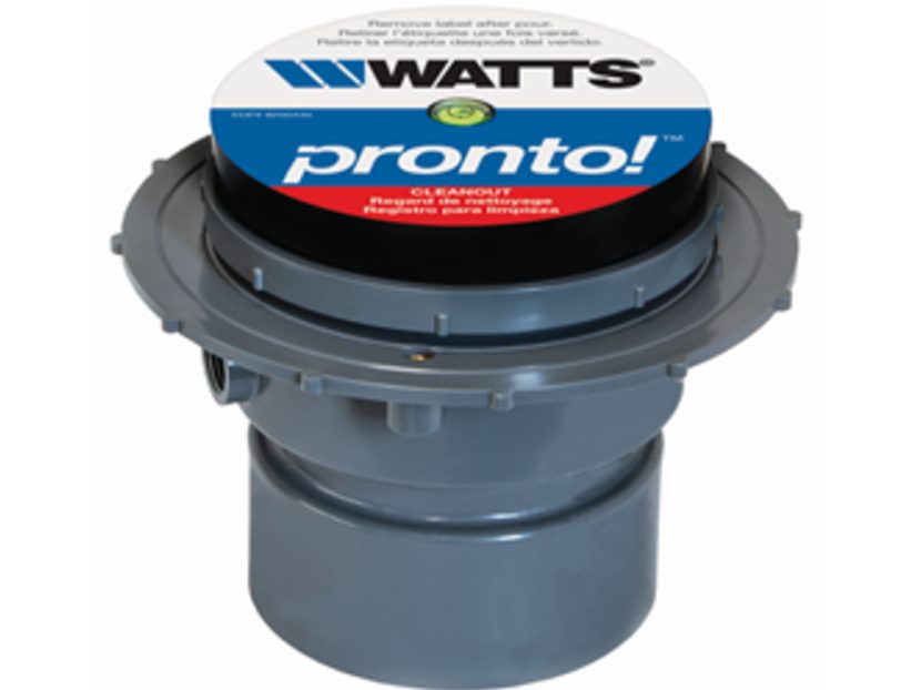 Watts Pronto Dual Adjustable Cleanouts 2020 11 03 Phcppros