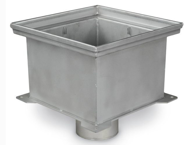 Sioux Chief Stainless Steel Square Floor Sink | phcppros