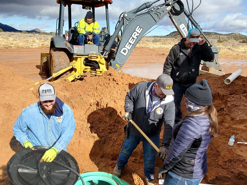 Plumbers Giving Back: Navajo Outreach Continues with Chapter House Plumbing Installation | 2020 ...