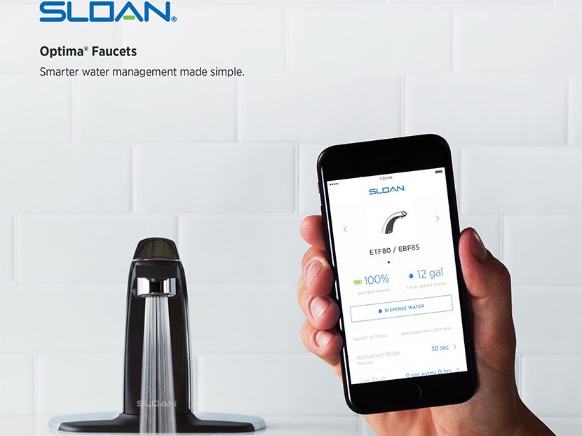 Sloan Optima Faucet Line | 2018-08-09 | phcppros