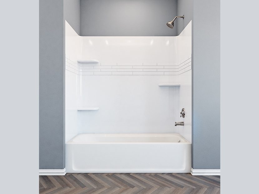 E.L. Mustee & Sons TOPAZ Premium Fiberglass Bathtub Wall | 2019-08-29 ...