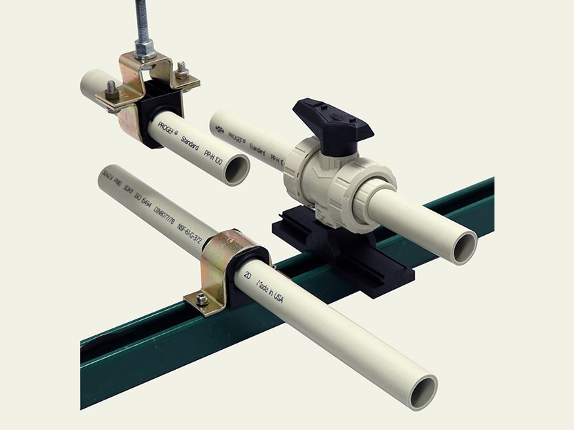 GF Piping Systems Stress Less Pipe and Valve Support System | 2019-06-04 | phcppros