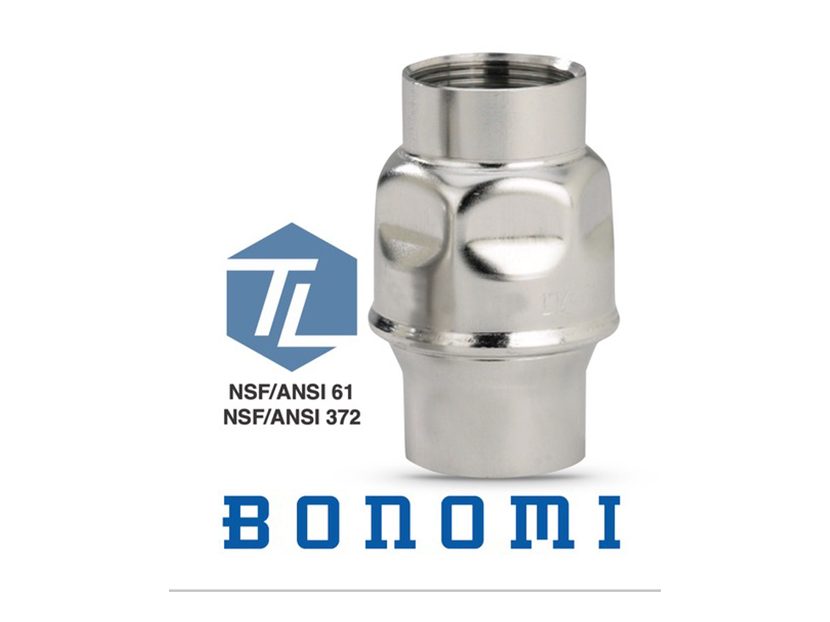 Bonomi S250 Series Stainless Steel In-Line Check Valves | 2020-09-24 ...